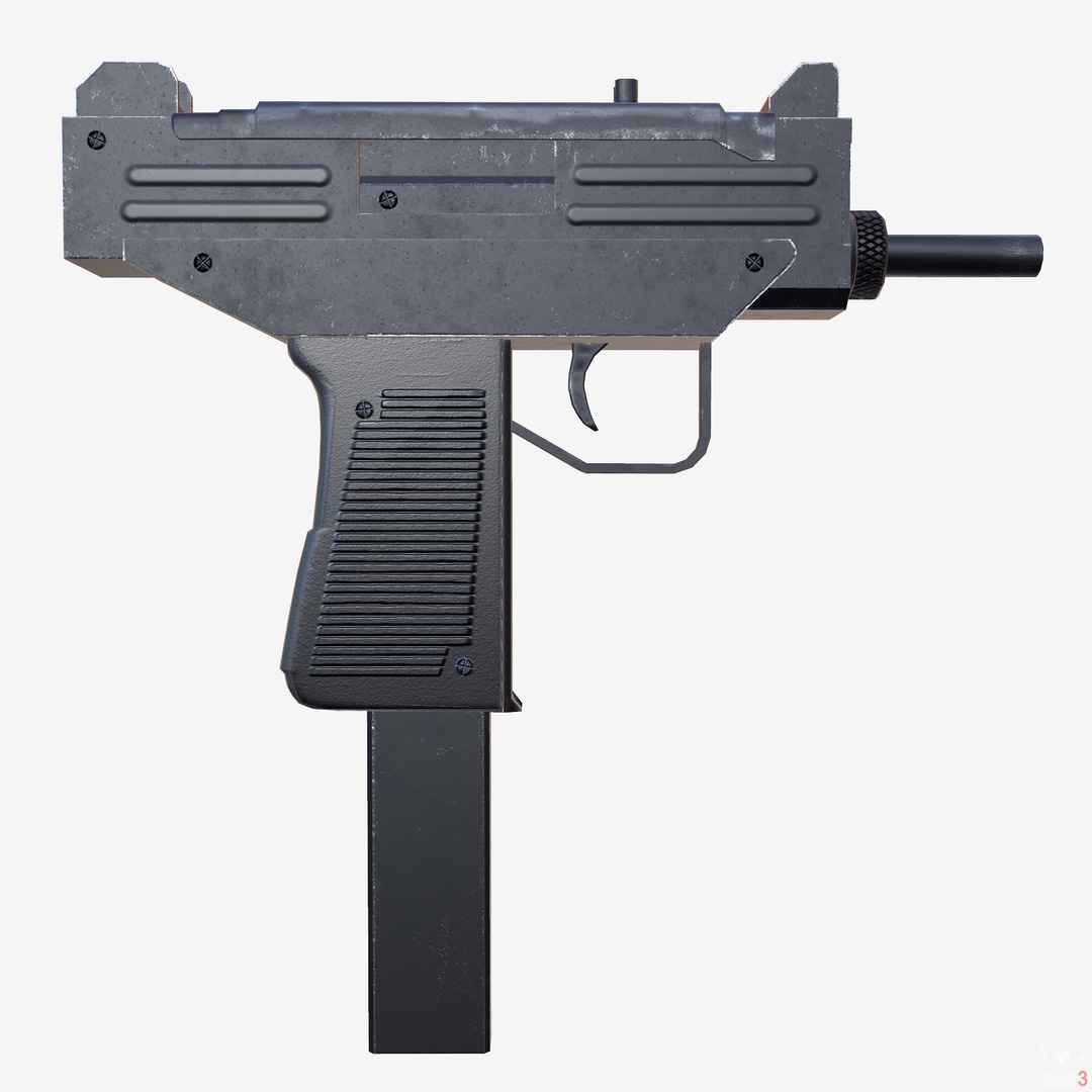 3d micro uzi