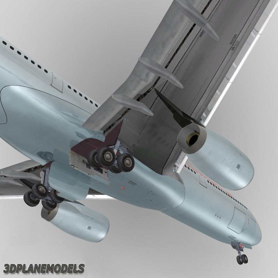 Airbus A330-300 3d Model