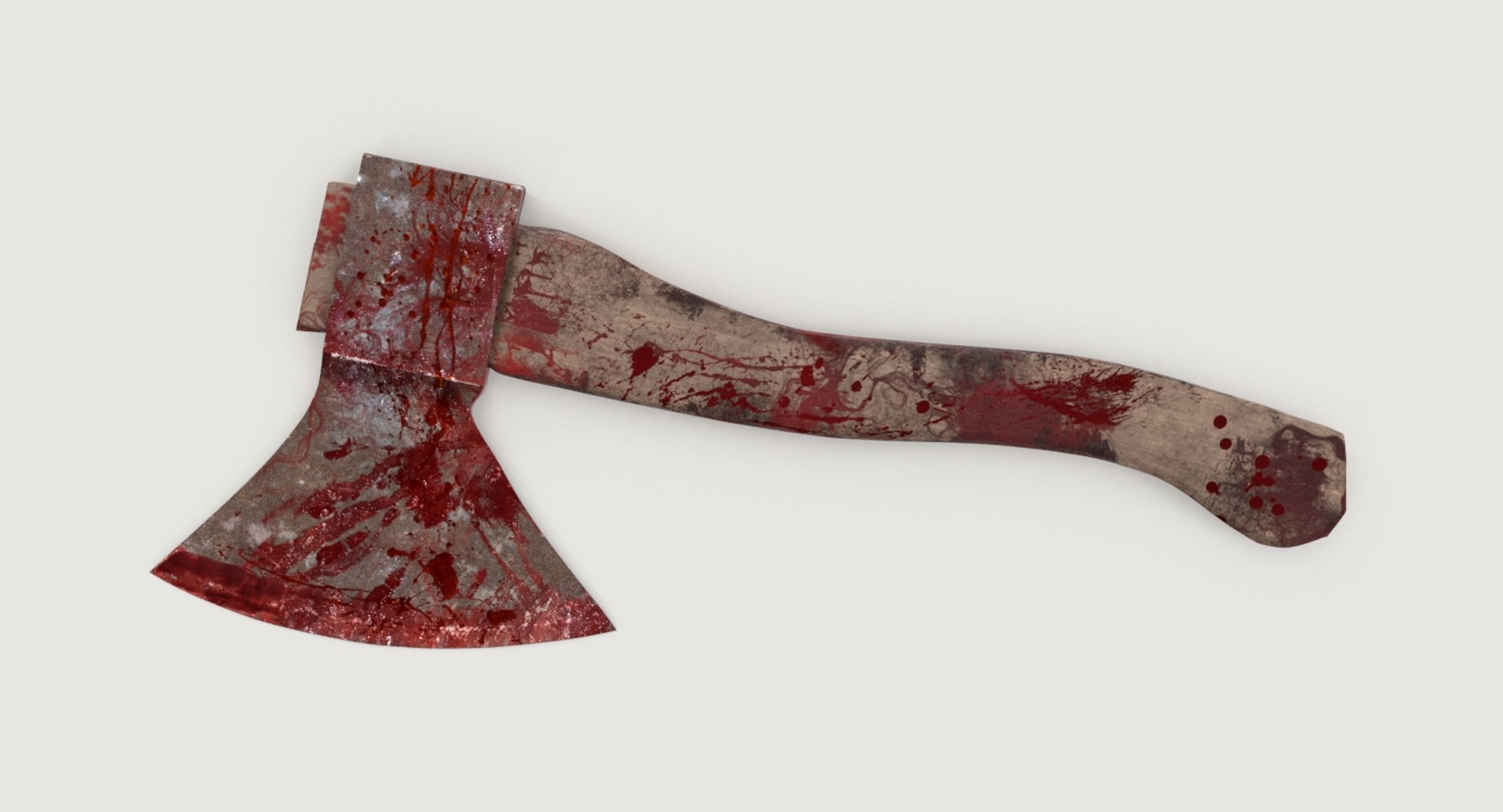 Bloody Hatchet 3d Max