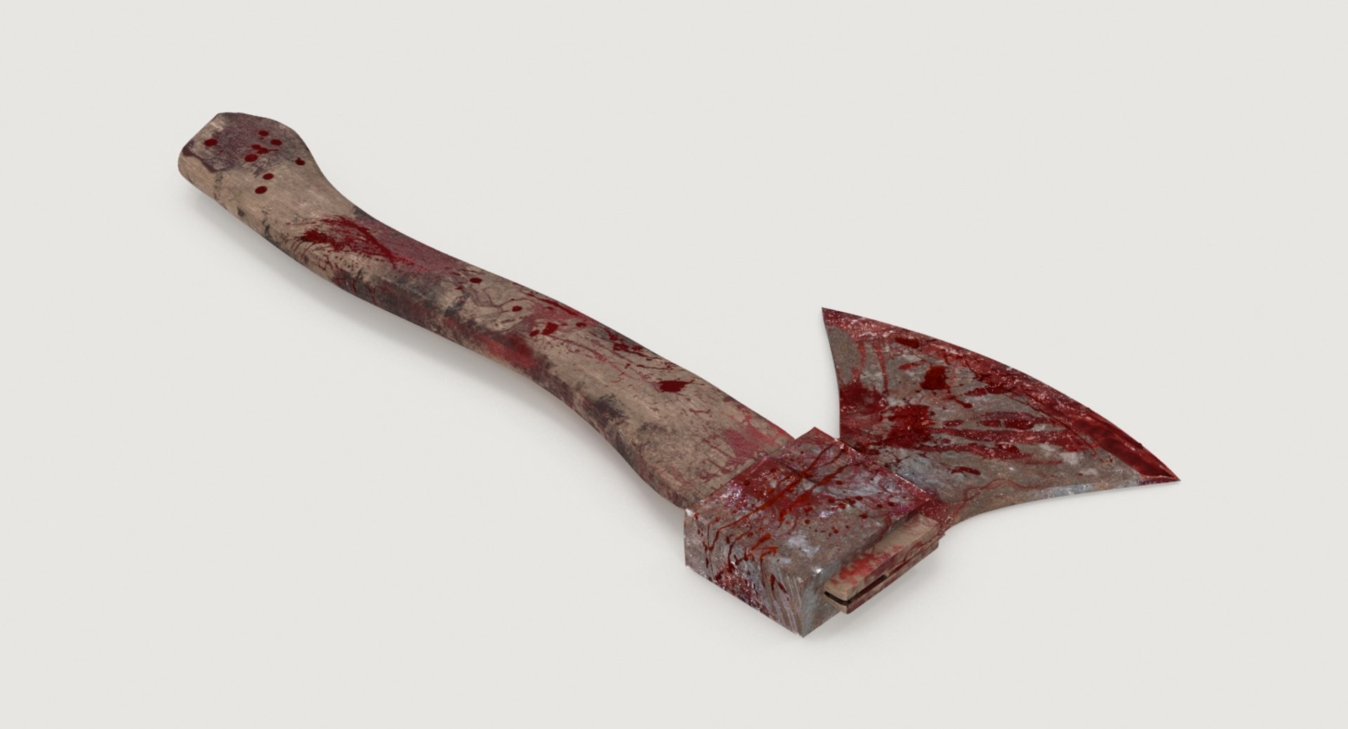 Bloody Hatchet 3d Max