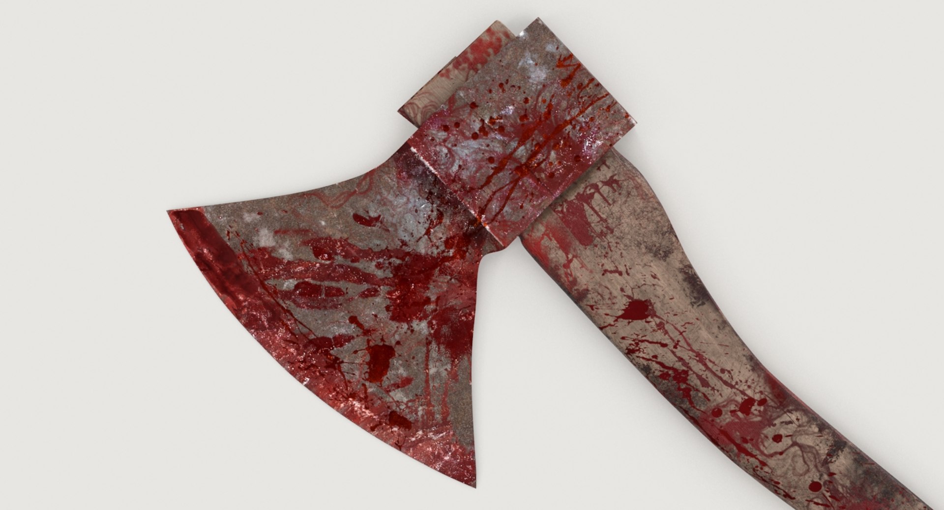 Bloody Hatchet 3d Max