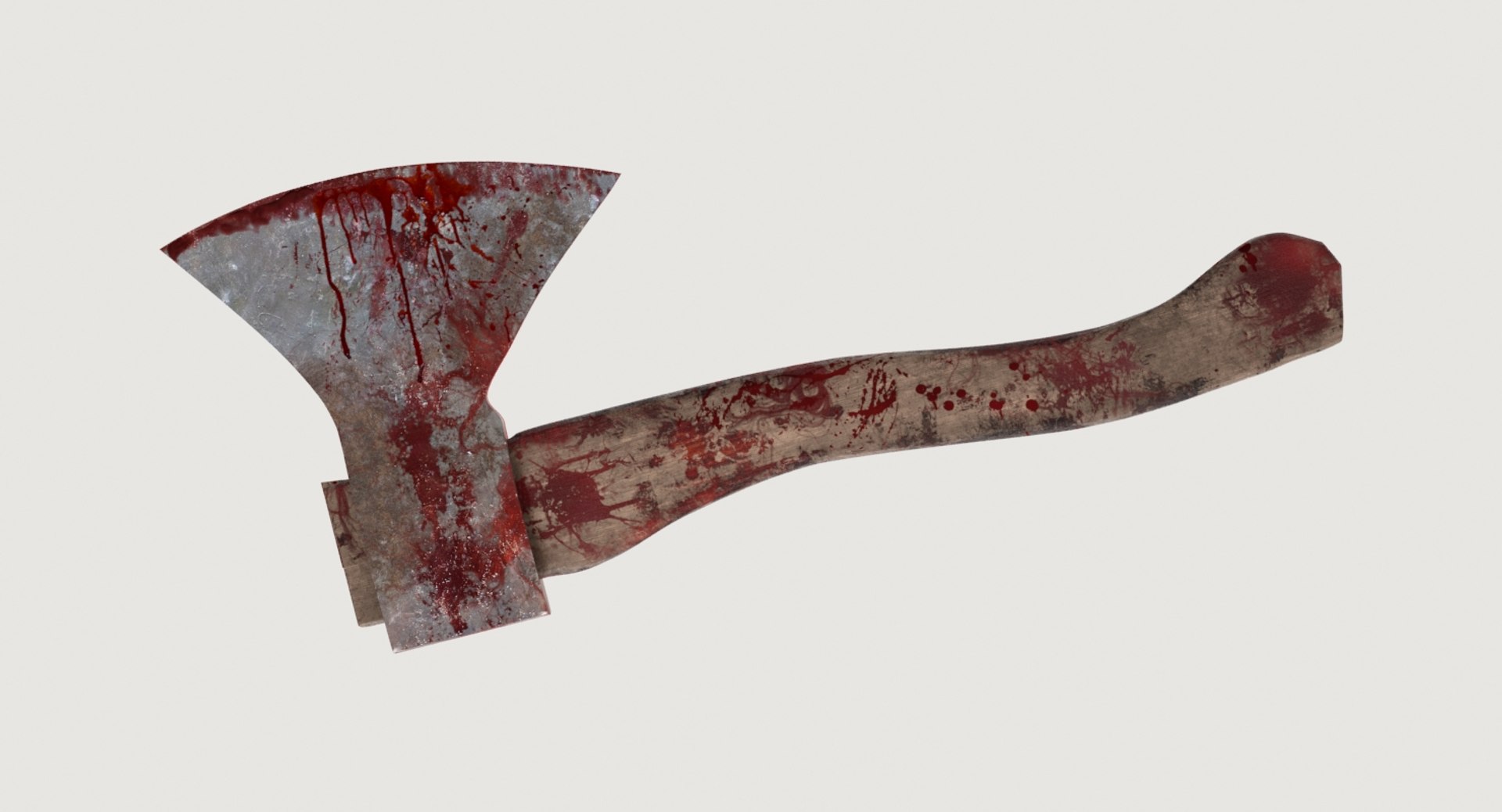 Bloody Hatchet 3d Max