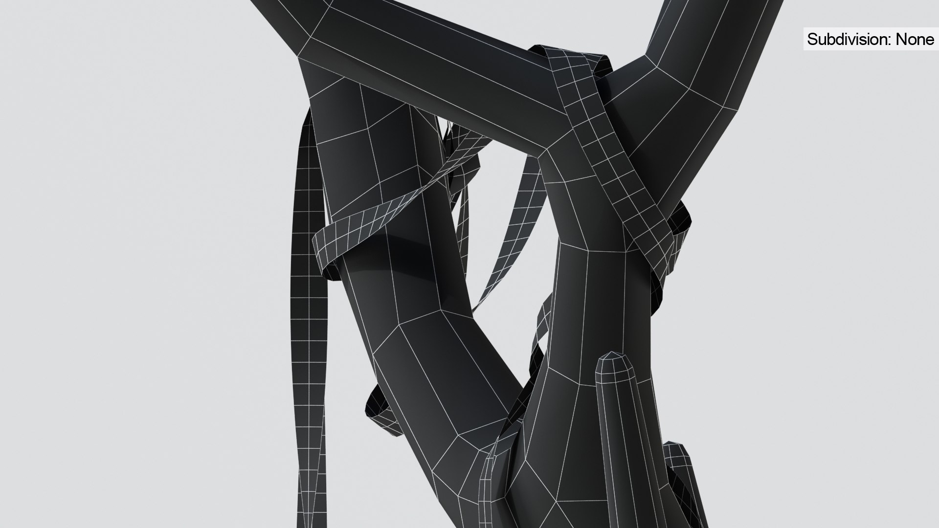 Horn ribbons 3D model - TurboSquid 1874012