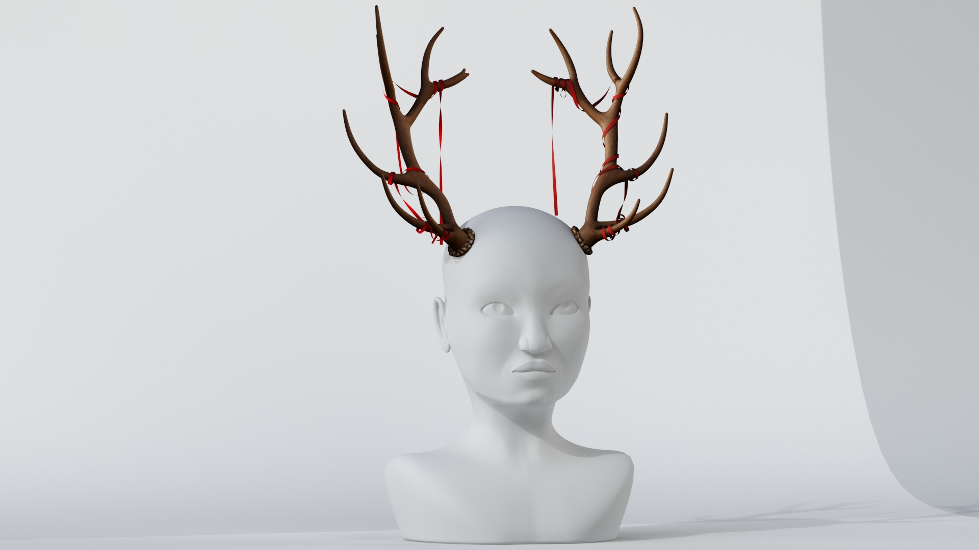 Horn Ribbons 3D Model - TurboSquid 1874012