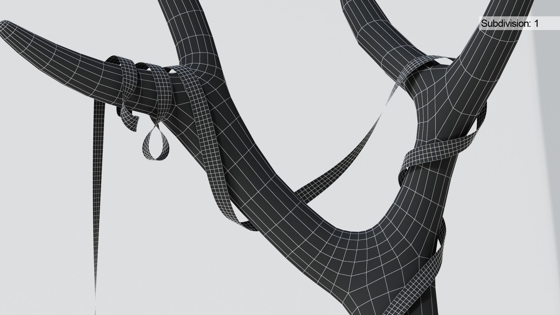 Horn ribbons 3D model - TurboSquid 1874012