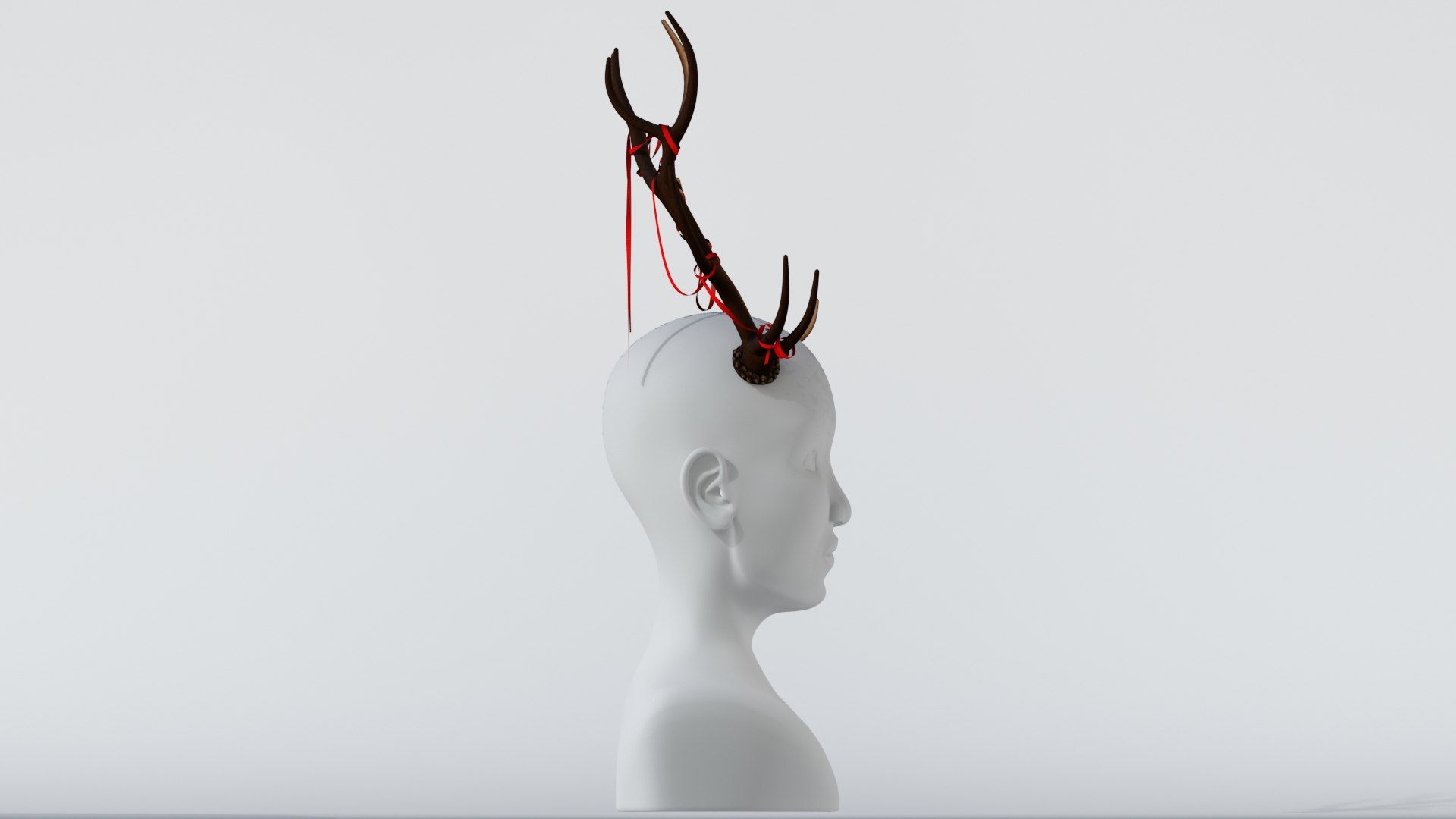 Horn Ribbons 3D Model - TurboSquid 1874012