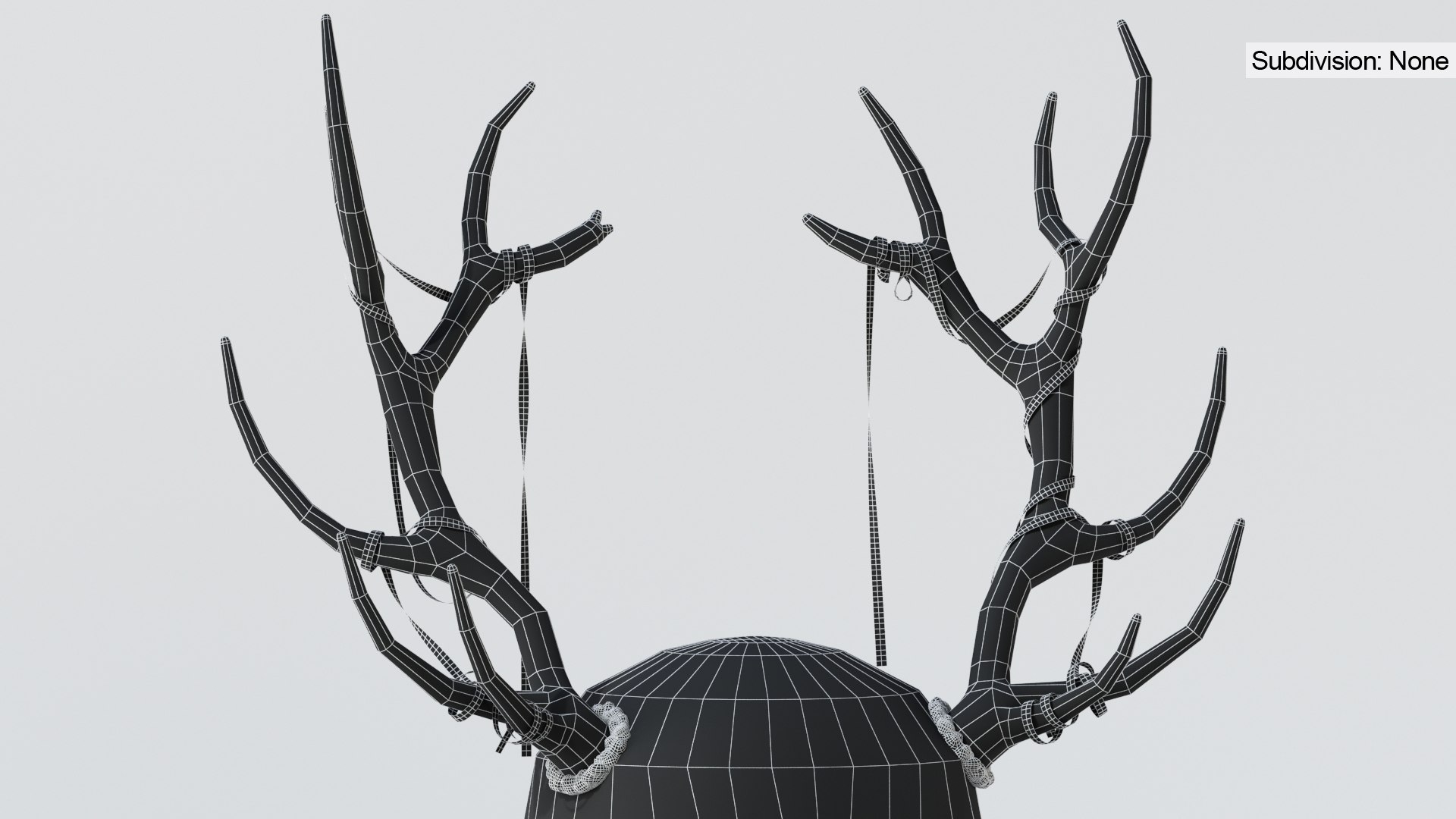 Horn Ribbons 3D Model - TurboSquid 1874012