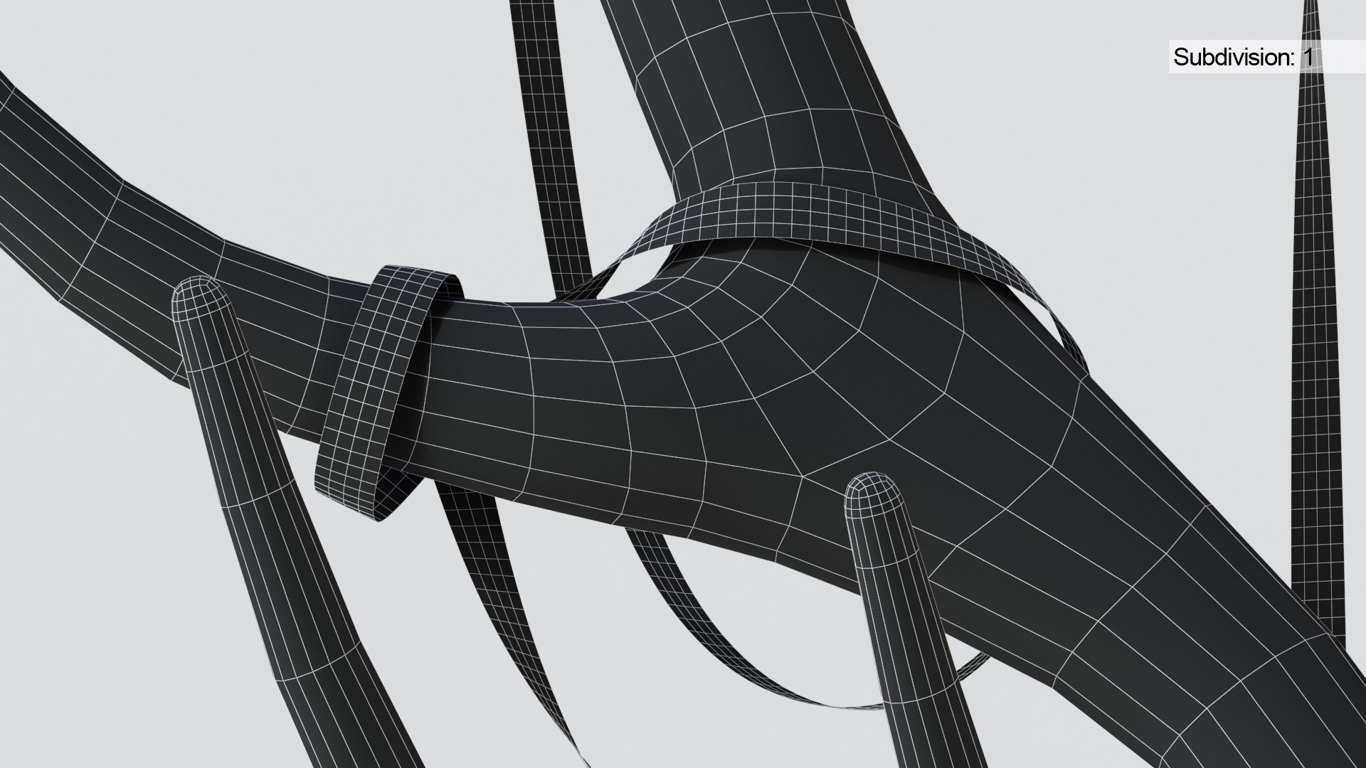 Horn ribbons 3D model - TurboSquid 1874012