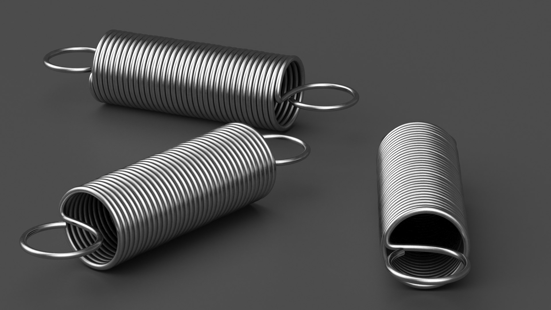 Thin Metal Spring 3D Model - TurboSquid 2223784