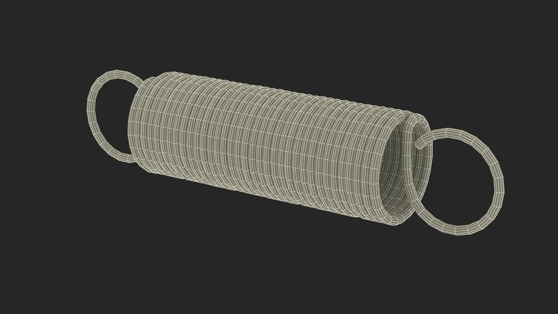 Thin Metal Spring 3D Model - TurboSquid 2223784