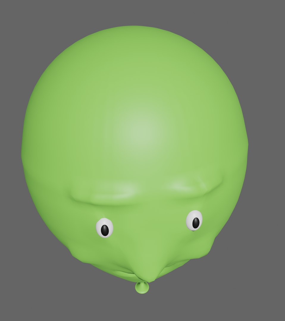 Free Balloon Face 3D - TurboSquid 1963370