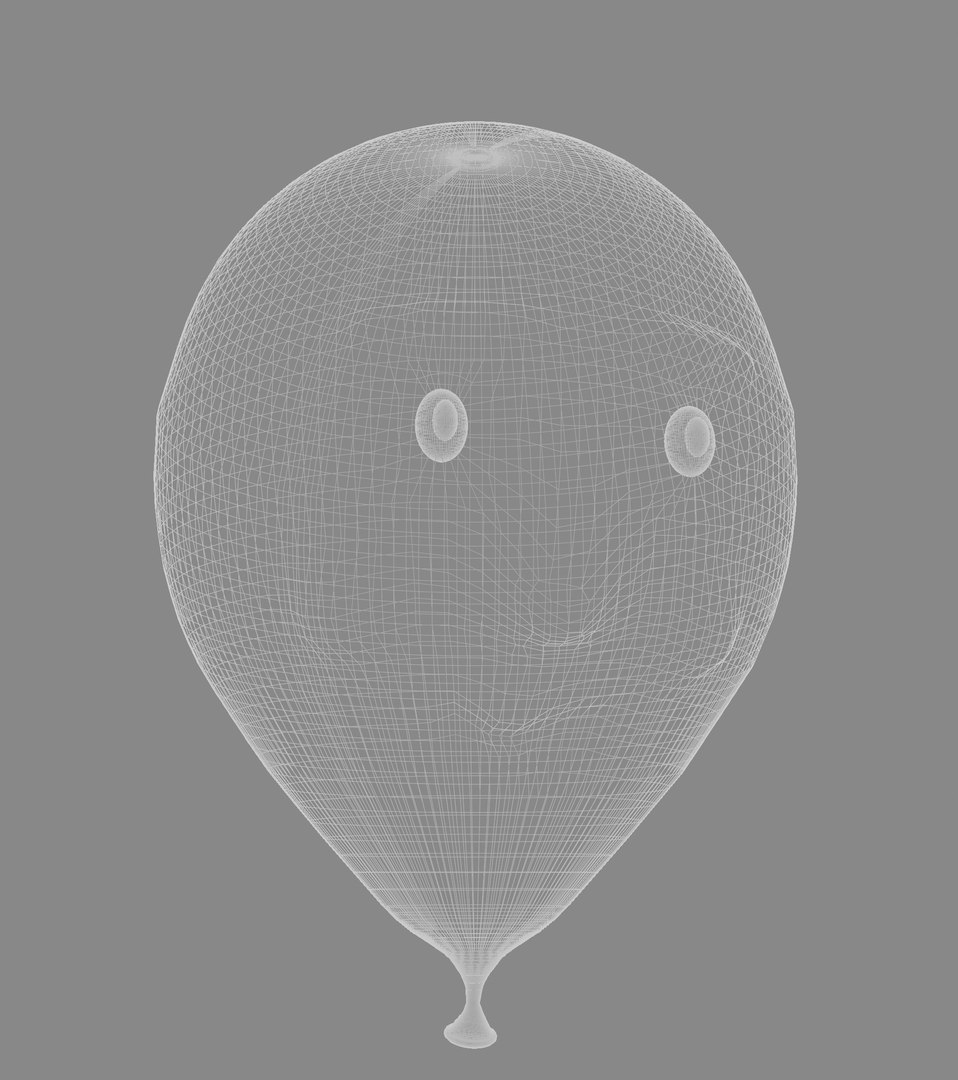 Free Balloon Face 3D - TurboSquid 1963370