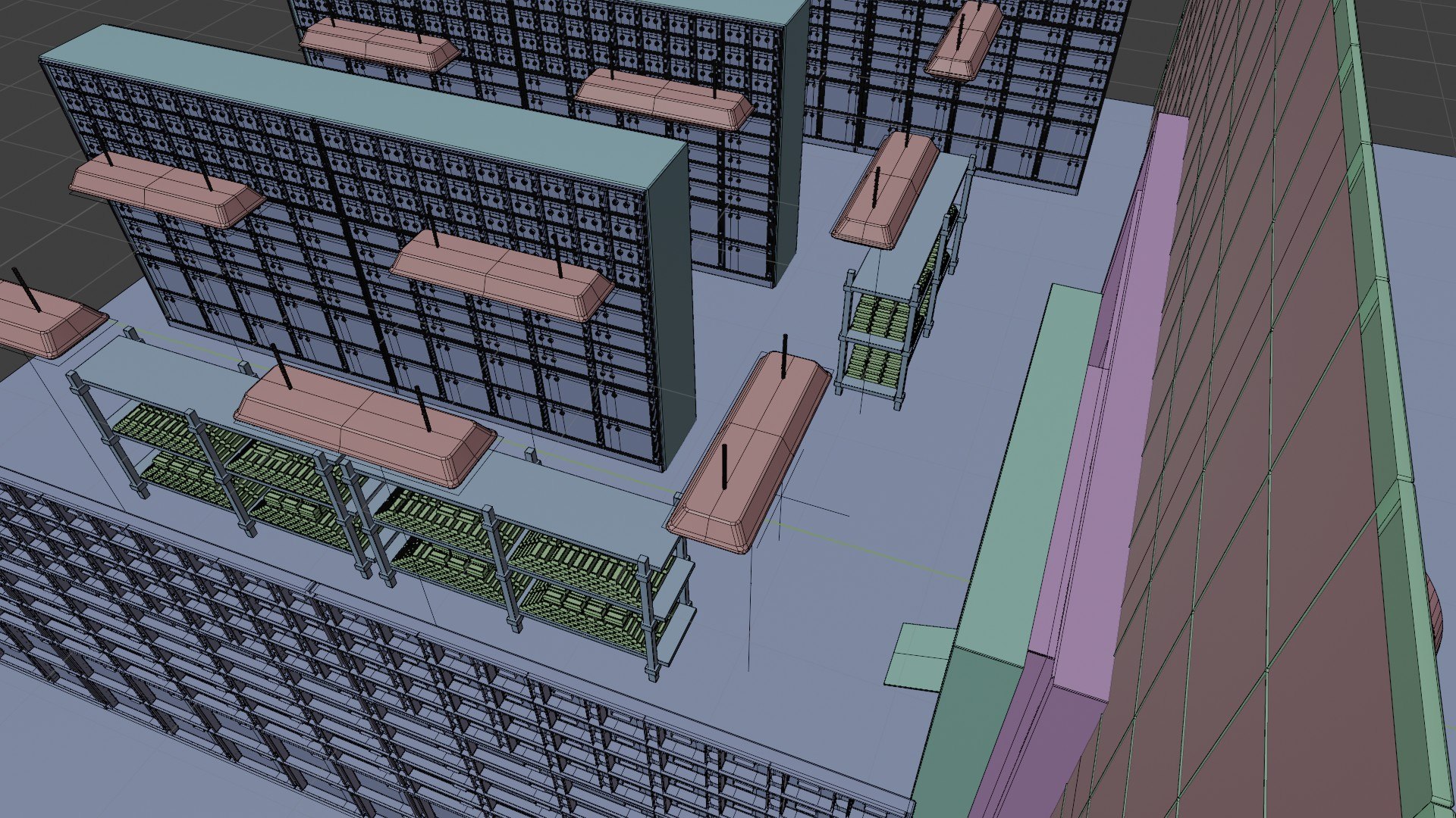 Bank Safe Vault Model - TurboSquid 1709681