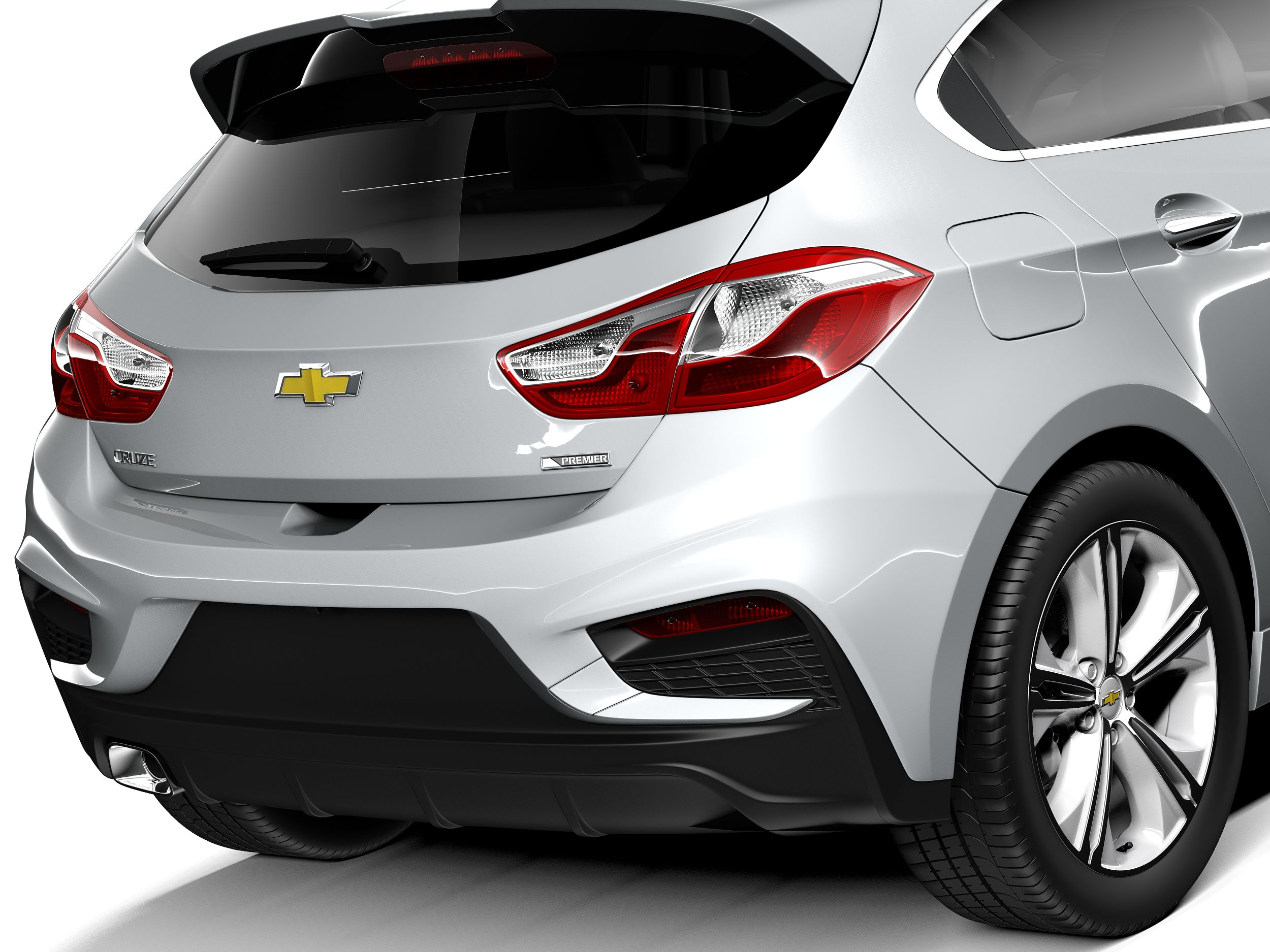 modelo 3d Chevrolet Cruze RS hatchback 2016 - TurboSquid 2217675