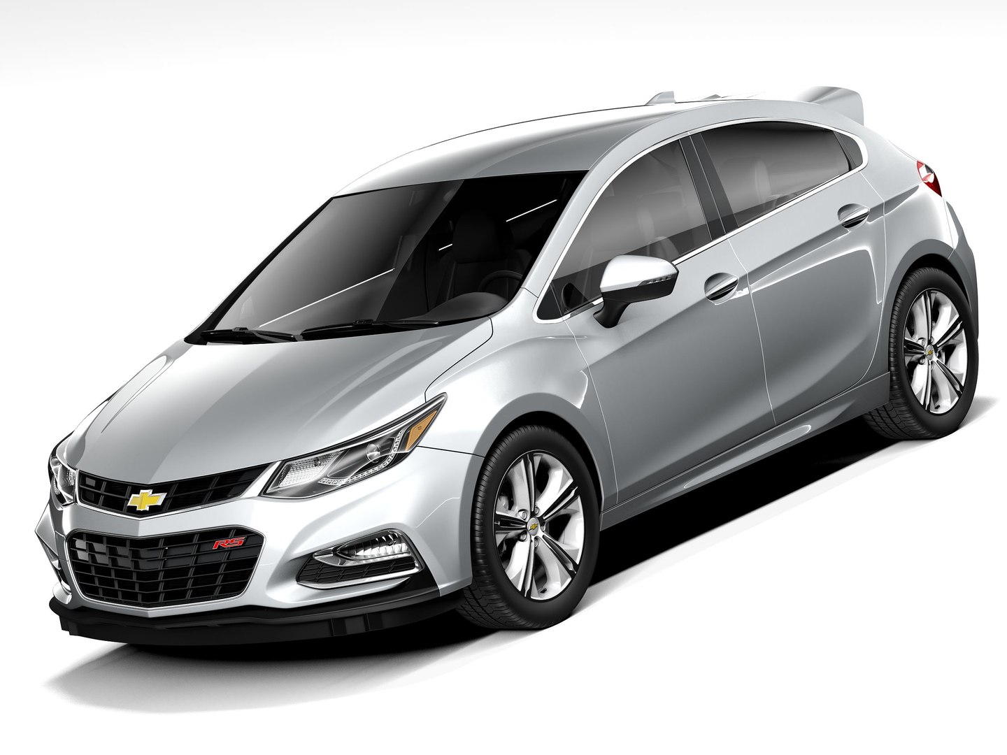 3D Model Chevrolet Cruze RS Hatchback 2016 - TurboSquid 2217675