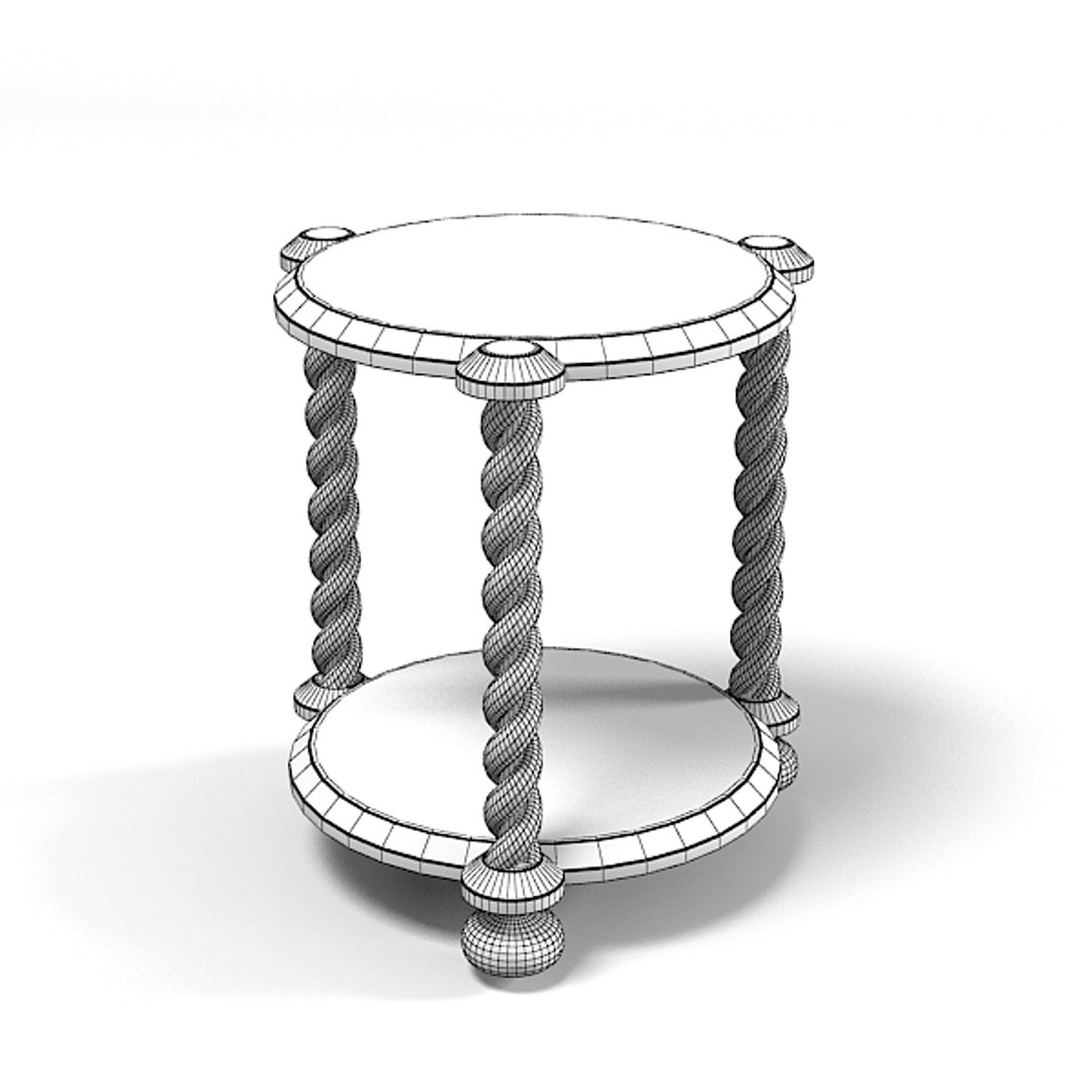 3d Model Traditional Table Classic