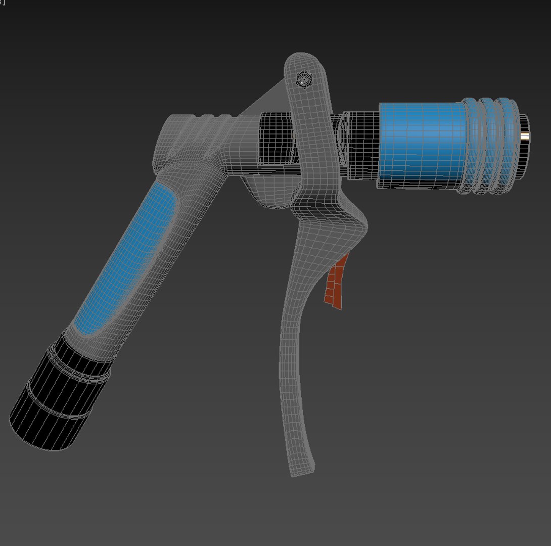 Gun gas station 3D model - TurboSquid 1492325