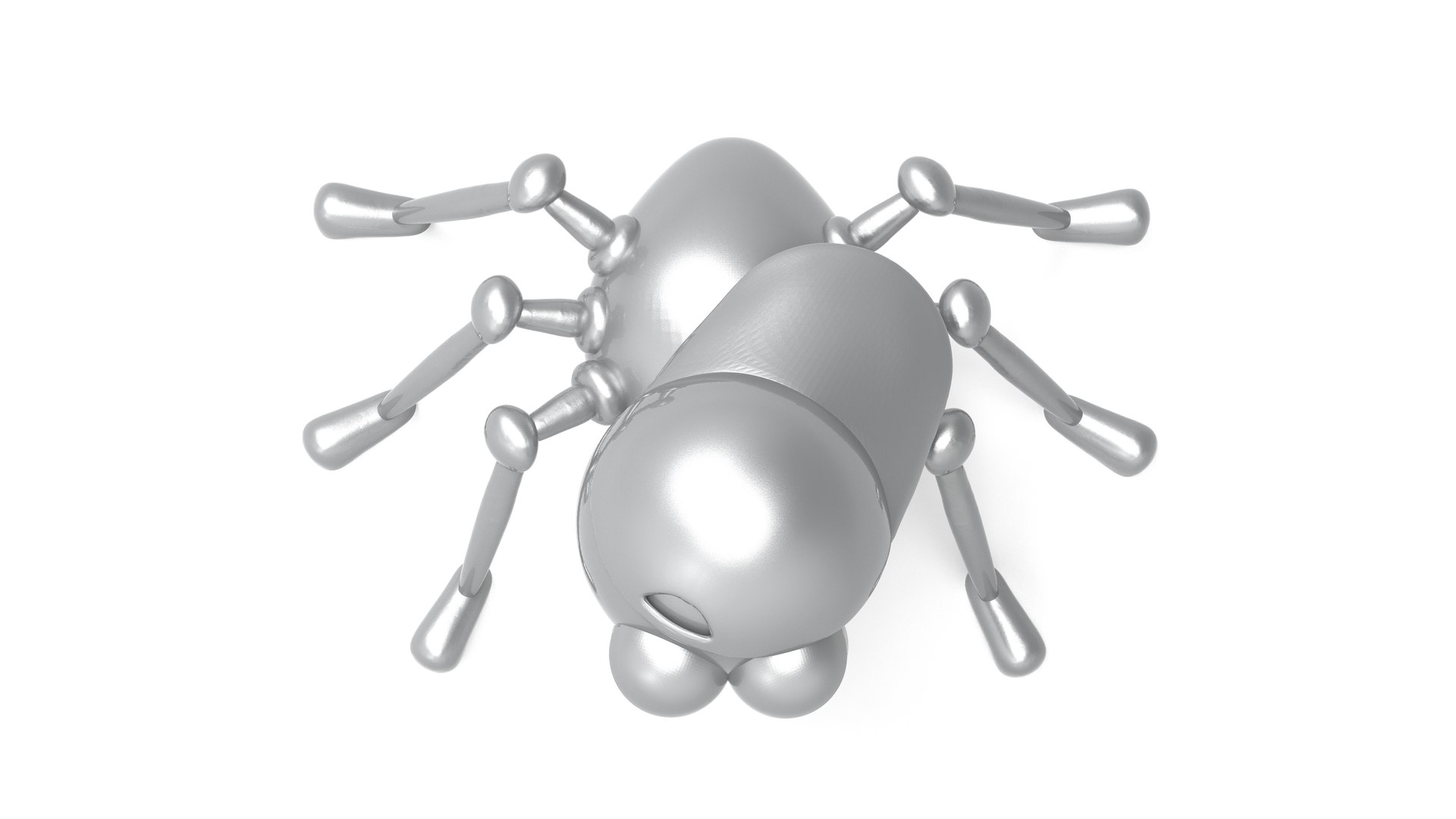 3D Cute Spider Robot Character print - TurboSquid 1896891