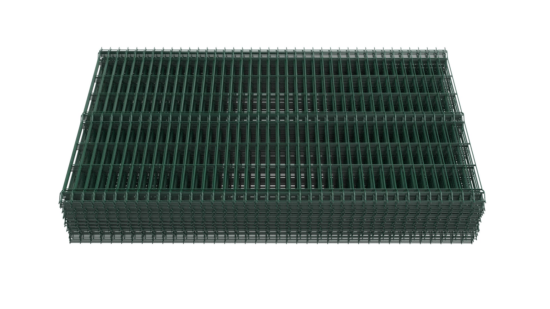 3D Model Stacked Fence Mesh - TurboSquid 2318862