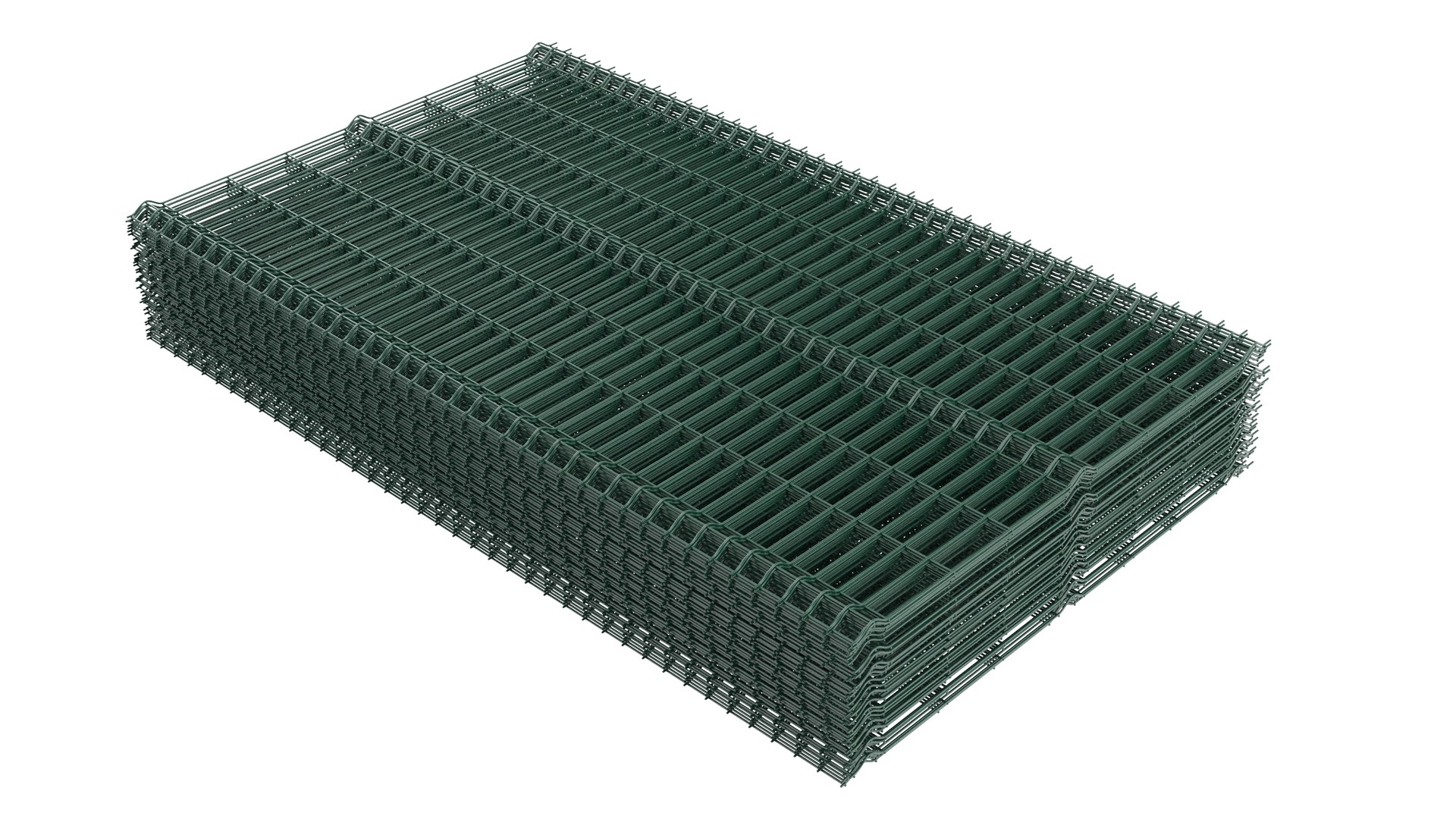 3D Model Stacked Fence Mesh - TurboSquid 2318862