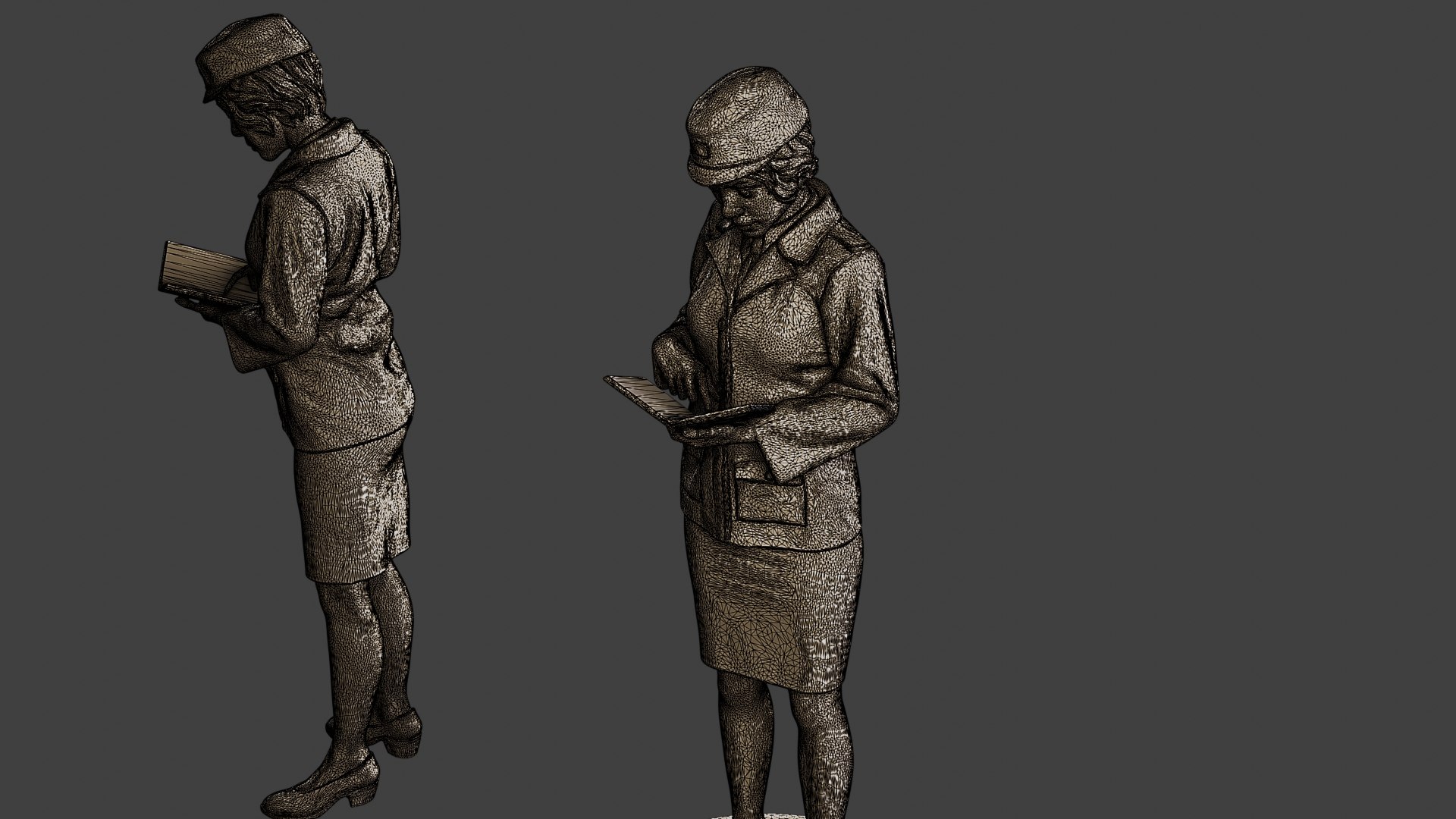 CzechoSlovak Female Communist Police FCCP1 3 Model - TurboSquid 1997416