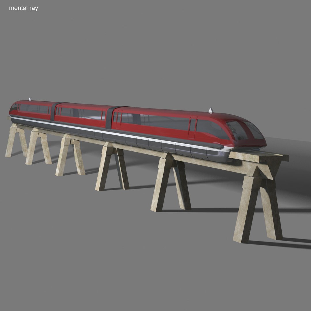 3d Model Of Transrapid