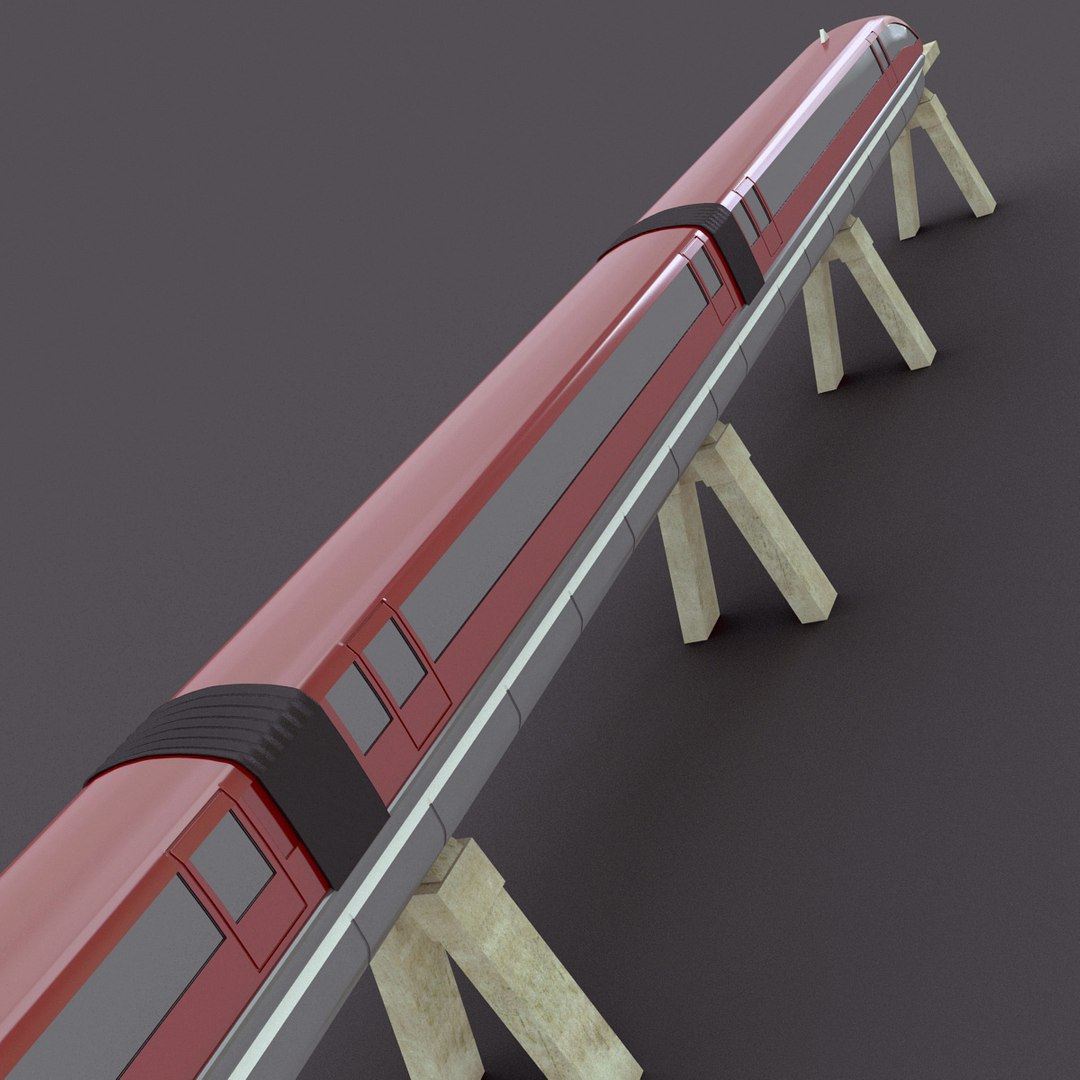 3d Model Of Transrapid