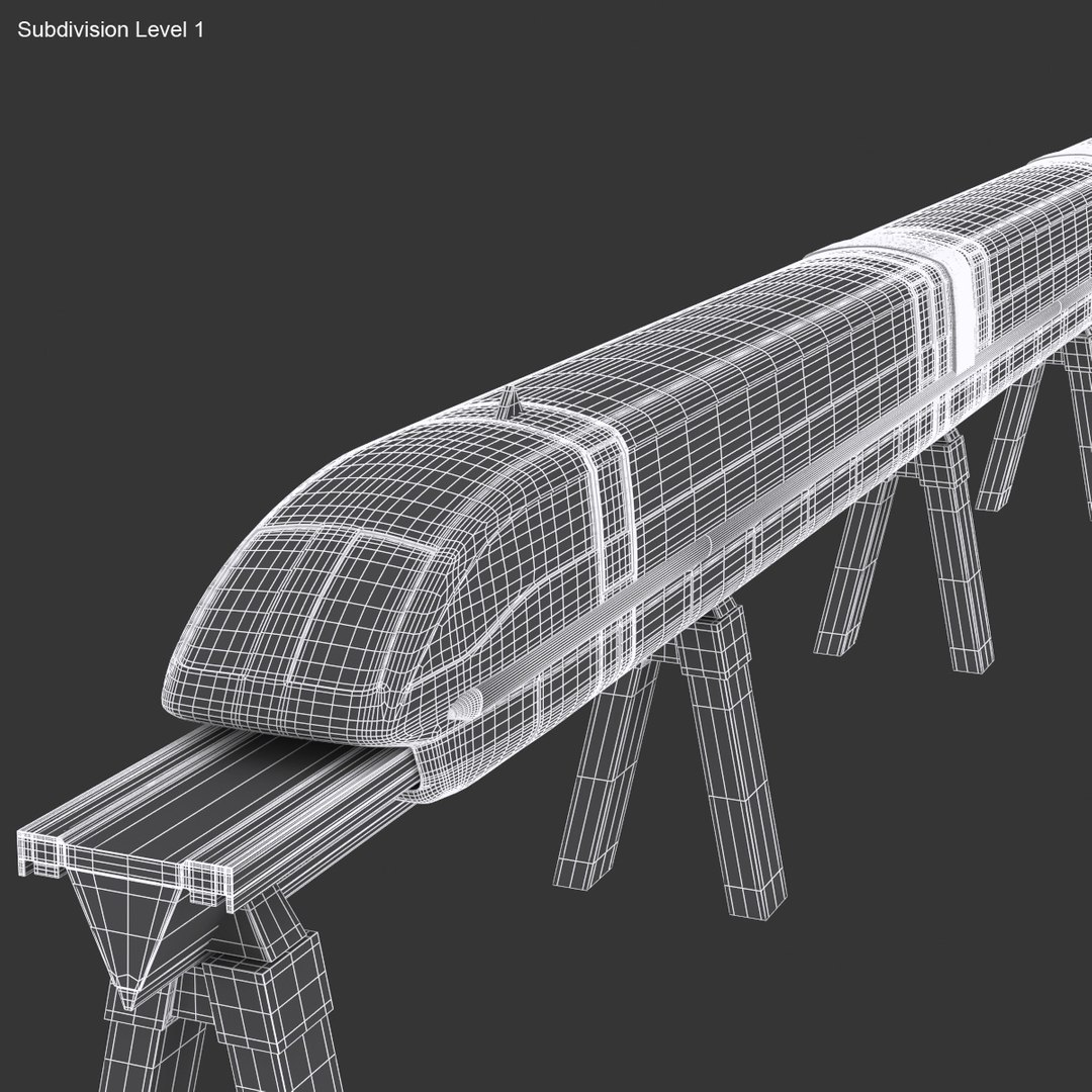 3d Model Of Transrapid