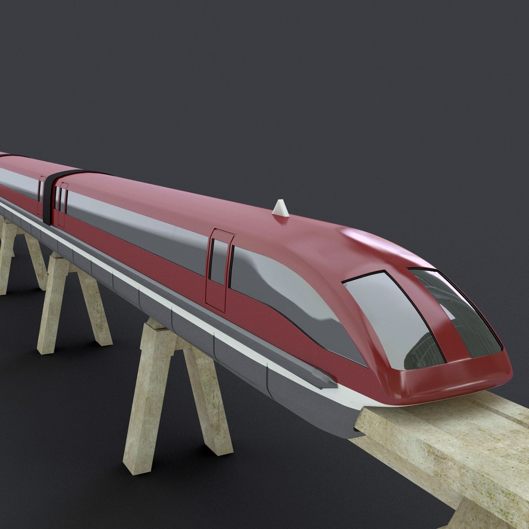 3d Model Of Transrapid
