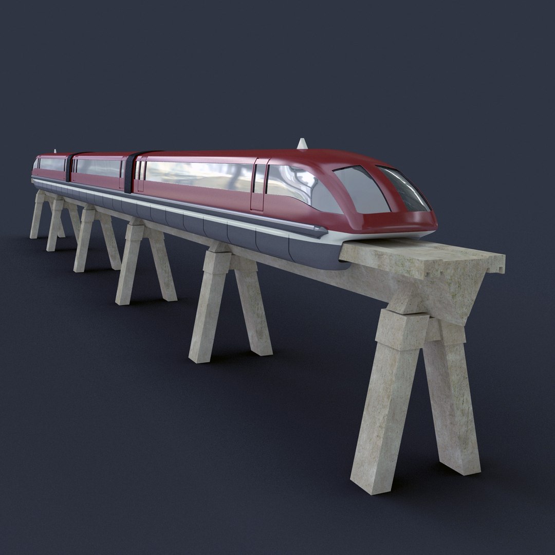 3d Model Of Transrapid