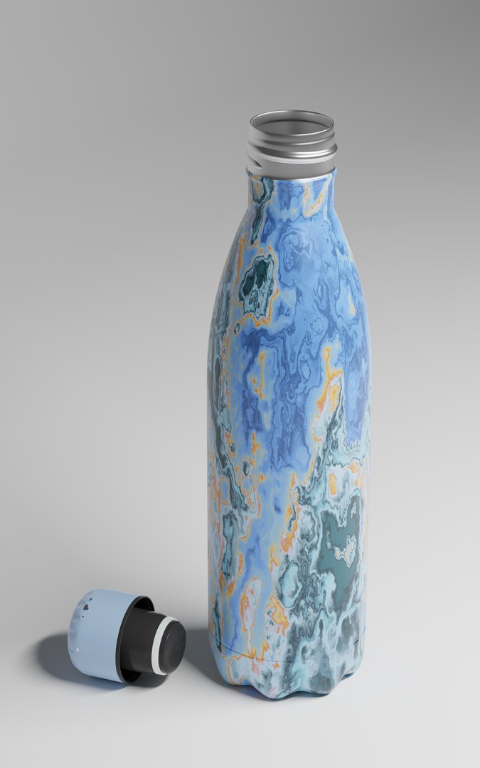 Hydro Flask Water Bottle 3D Model - TurboSquid 1965929