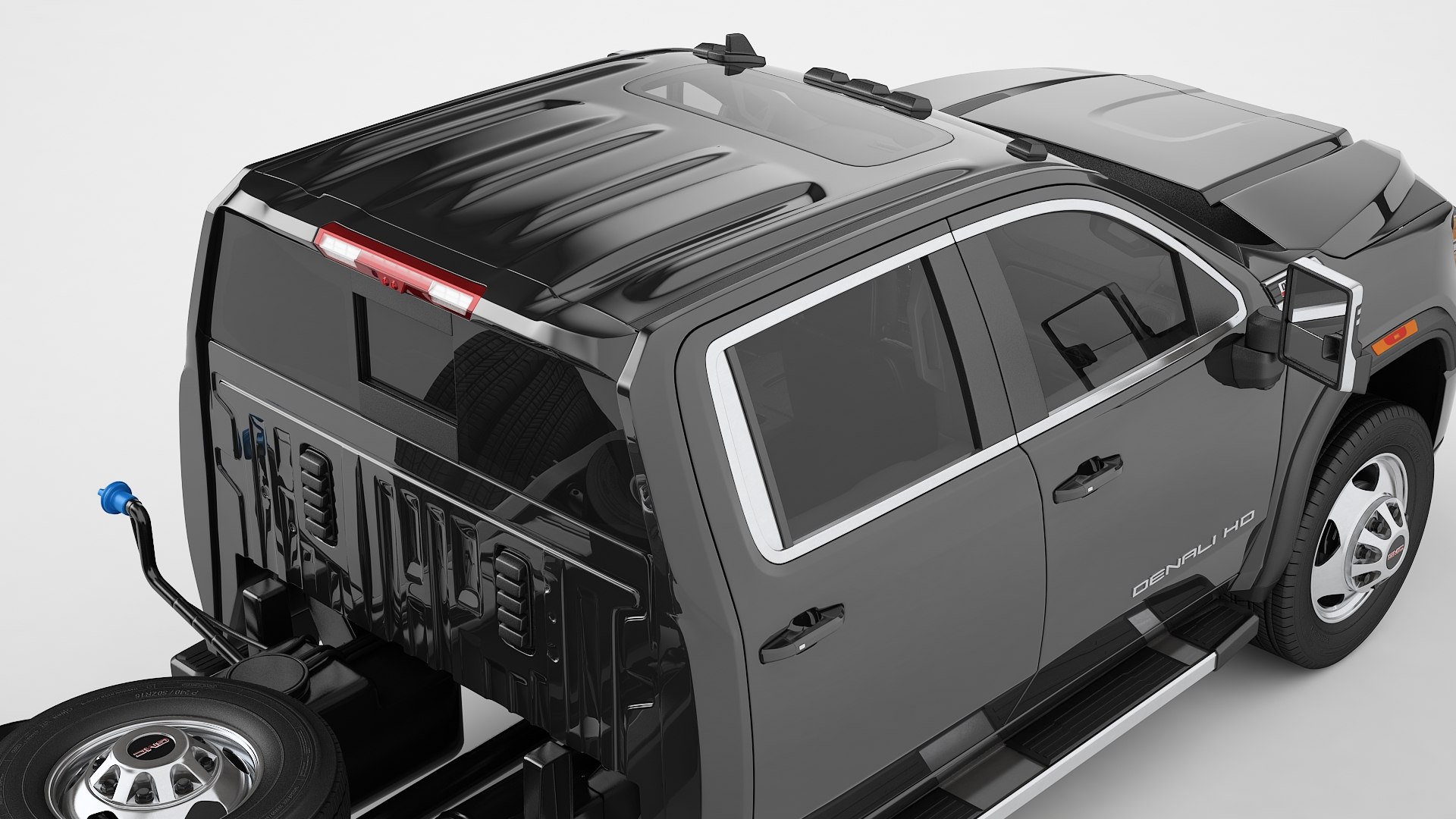 GMC SIERRA HD DENALI 2020 Chassis 04 3D - TurboSquid 2001509