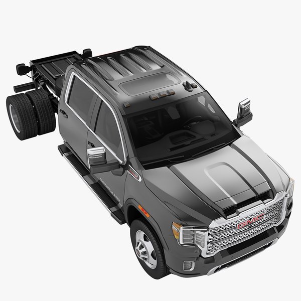 GMC SIERRA HD DENALI 2020 Chassis 04 3D - TurboSquid 2001509