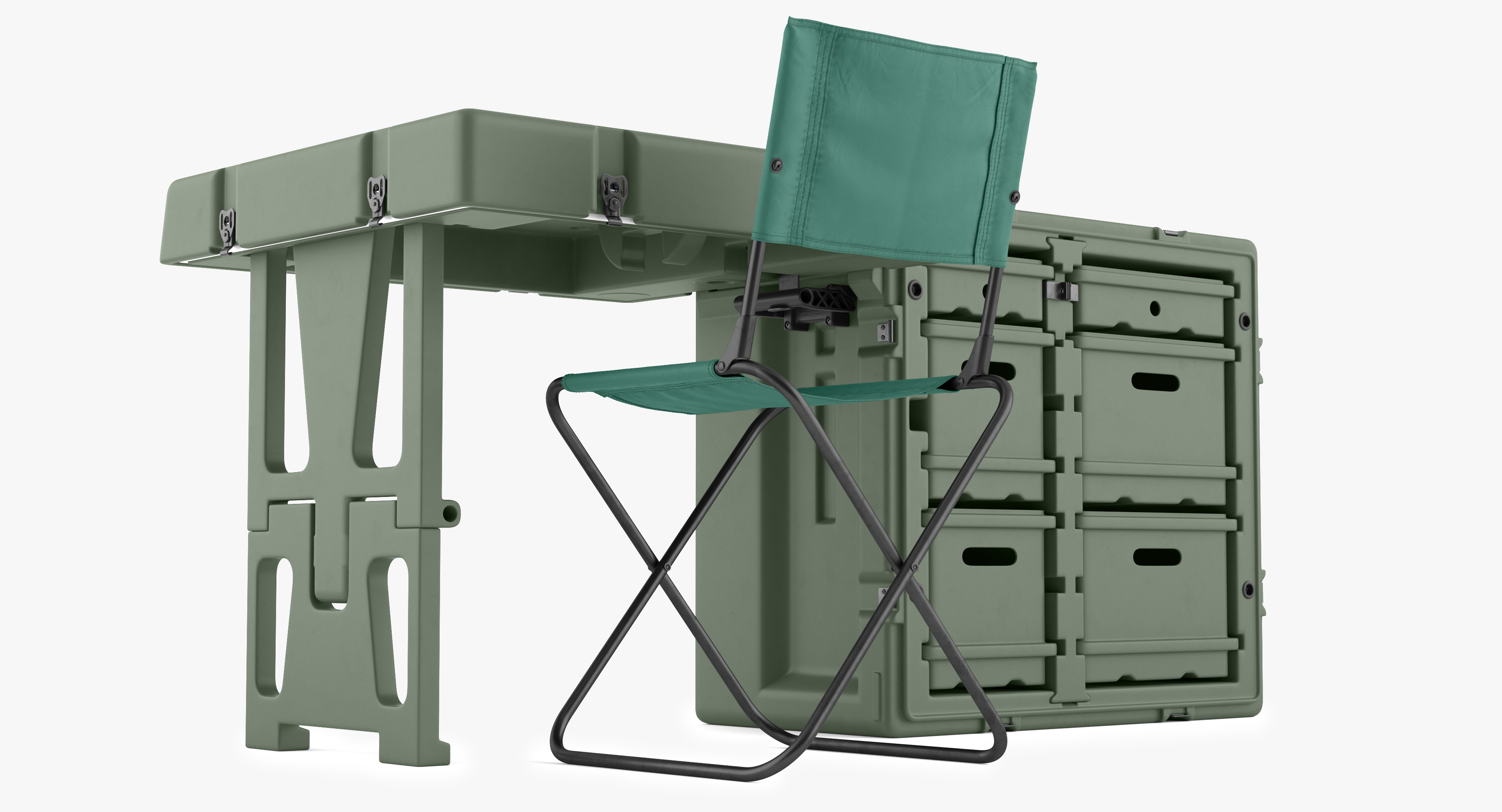 3D Hardigg Field Desks model - TurboSquid 1844578