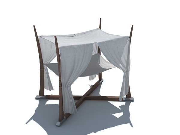 3d model garden canopy