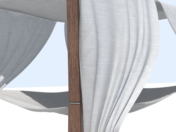 3d model garden canopy