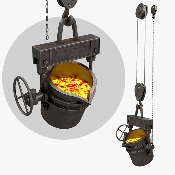 Steel Ladle 3D Models for Download | TurboSquid