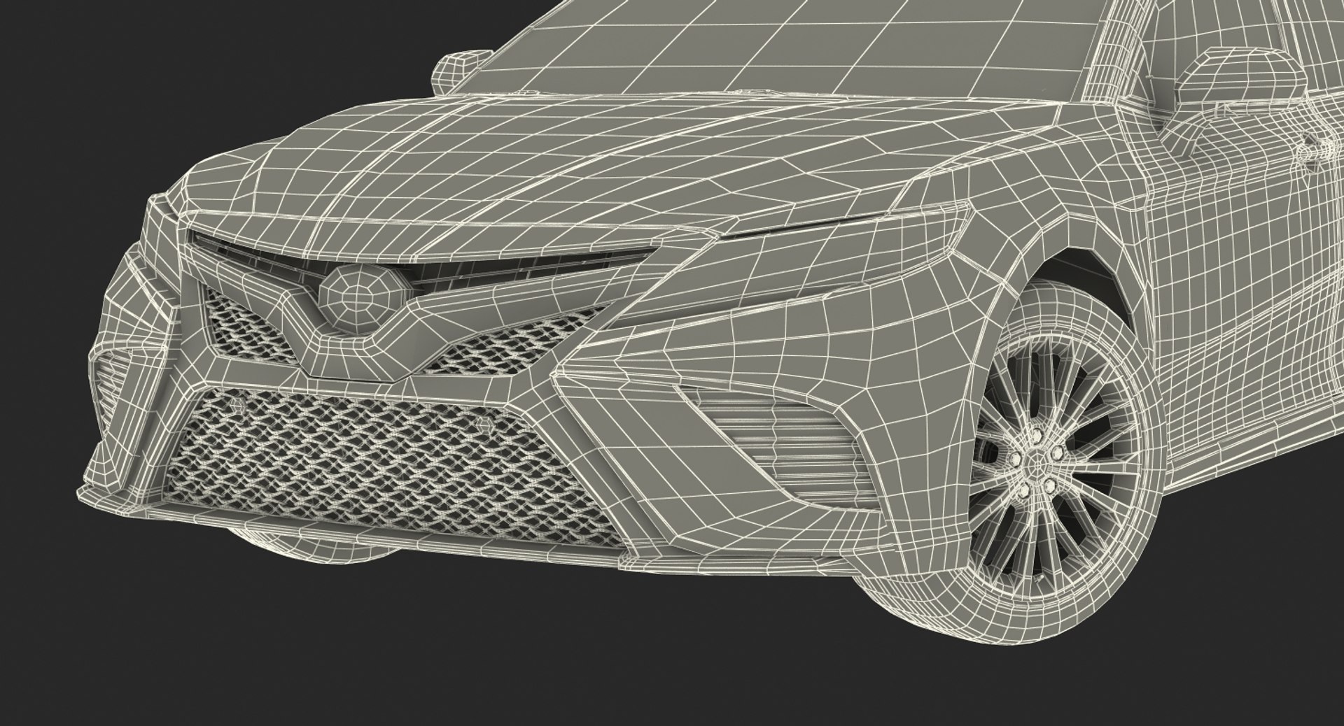 Toyota Camry 2018 3D Model - TurboSquid 1290126