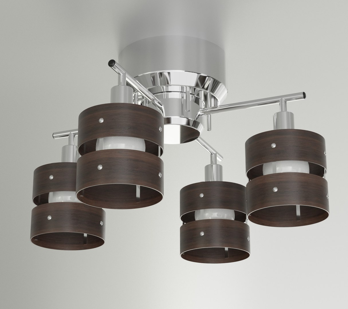 3D Living Room Ceiling Light - TurboSquid 1301826