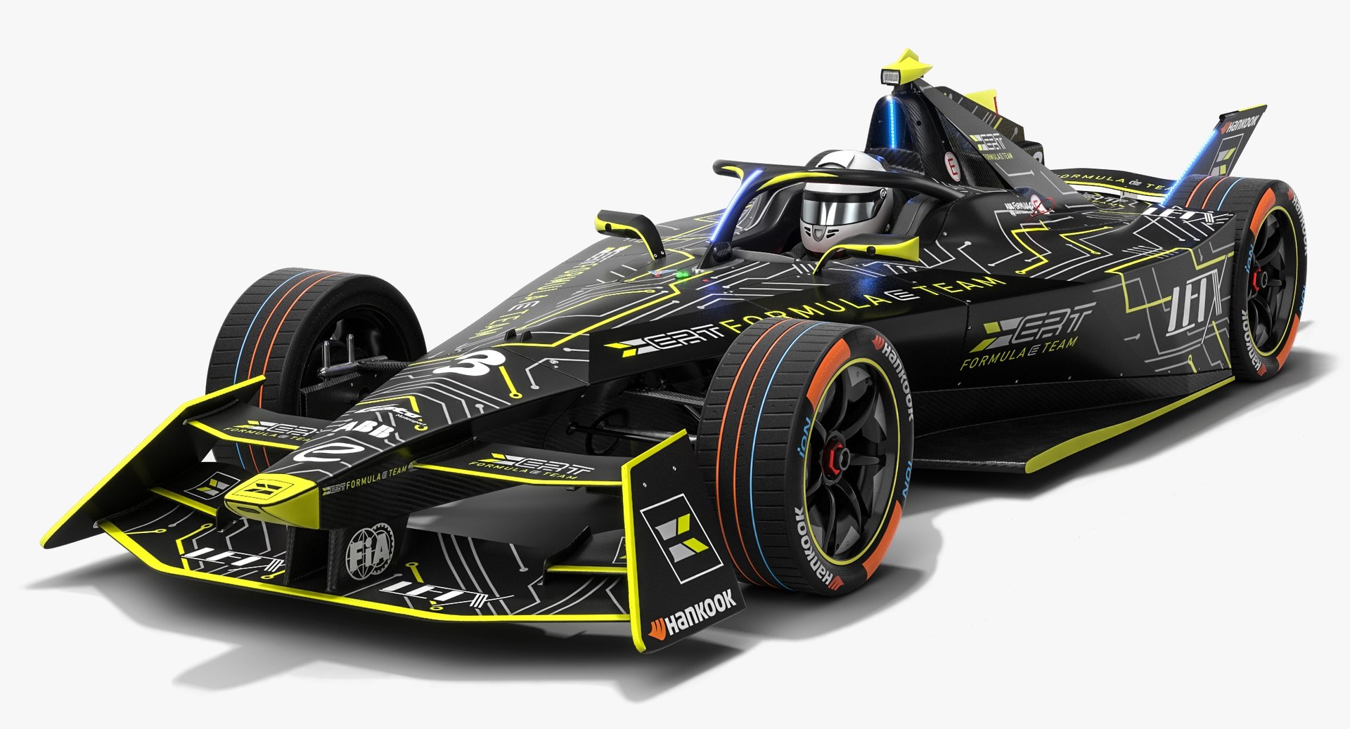 ERT Formula E Team 2024 Gen3 Race Car 3D model - TurboSquid 2155655