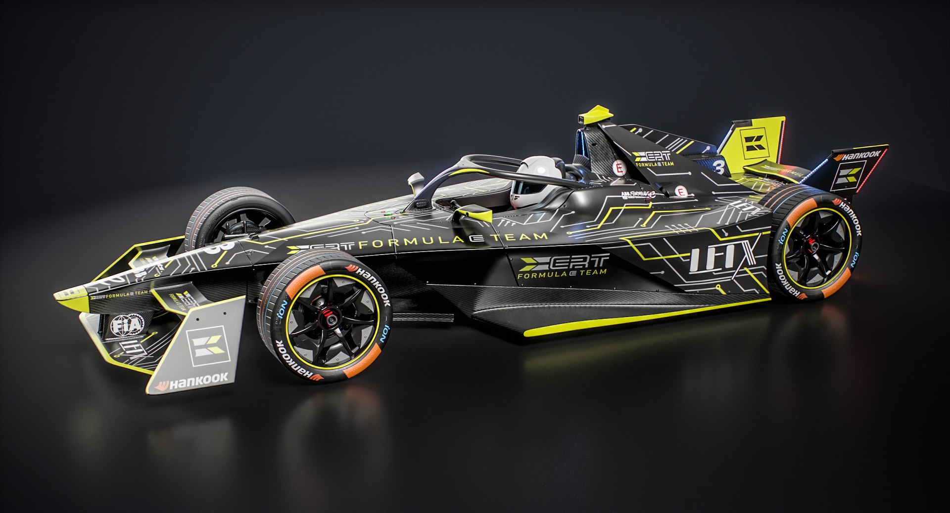 ERT Formula E Team 2024 Gen3 Race Car 3D model - TurboSquid 2155655