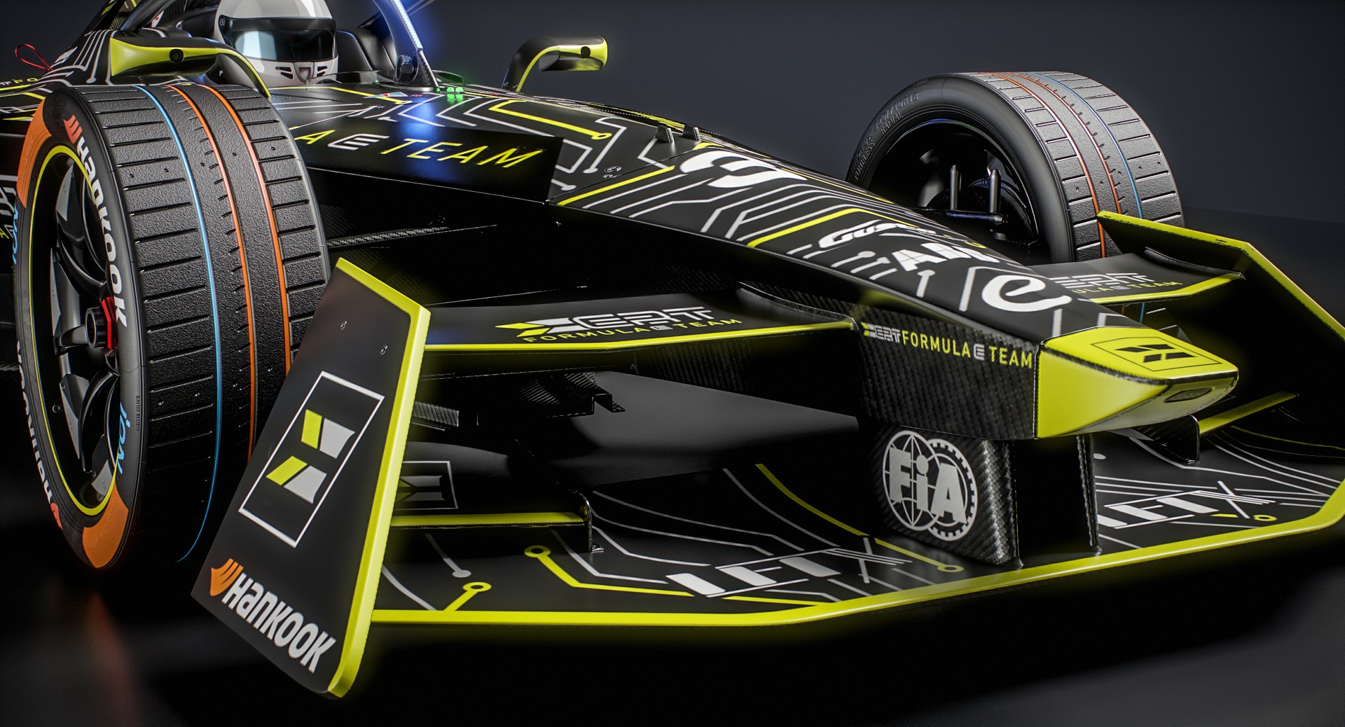 ERT Formula E Team 2024 Gen3 Race Car 3D model - TurboSquid 2155655