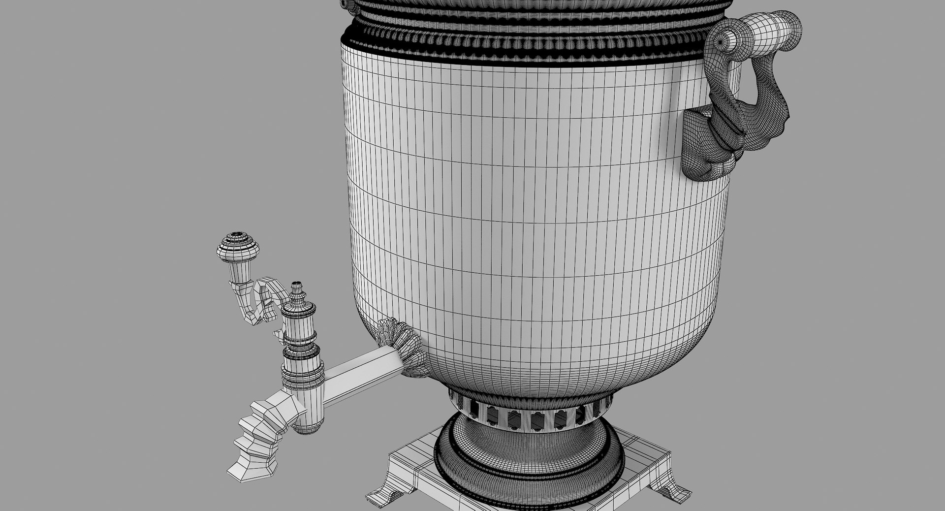 Samovar Traditionally Boil 3D Model - TurboSquid 1389091