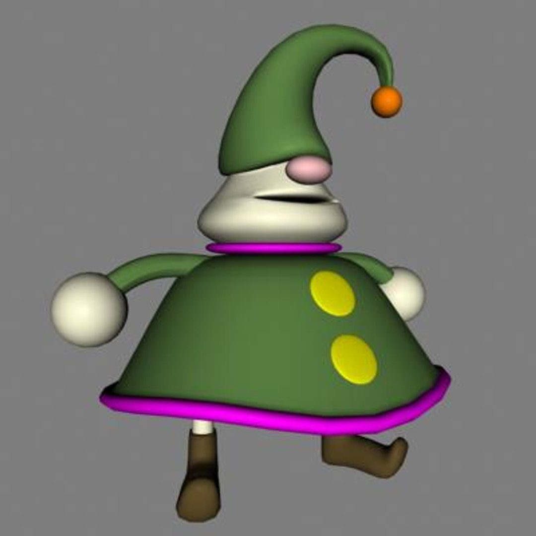 fantasy cartoon character 3d 3ds