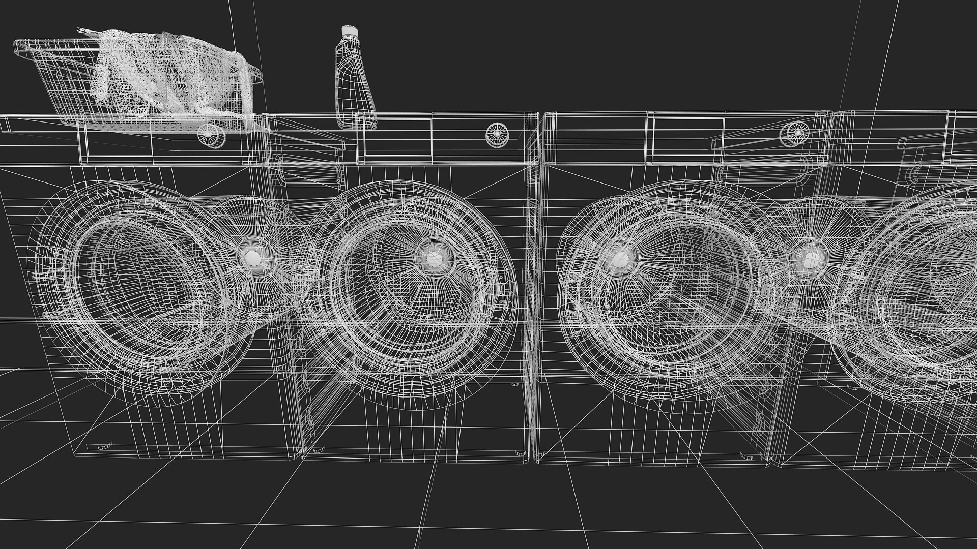 Laundromat Model - TurboSquid 2251855