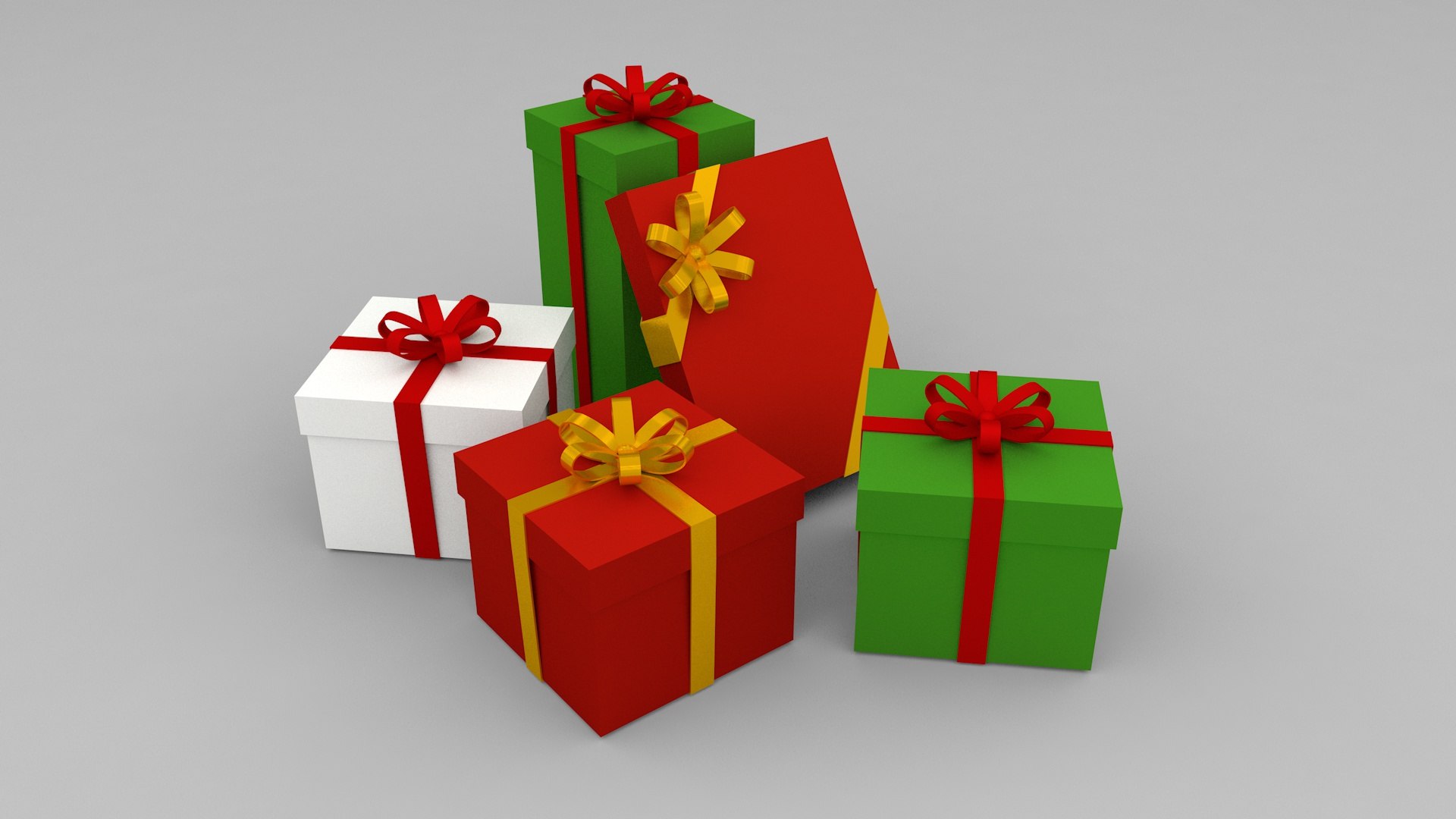 Christmas Presents 3D - TurboSquid 1994247