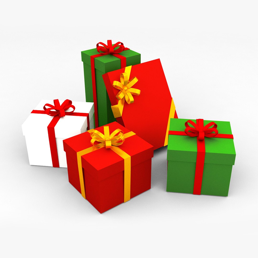 Christmas Presents 3D - TurboSquid 1994247
