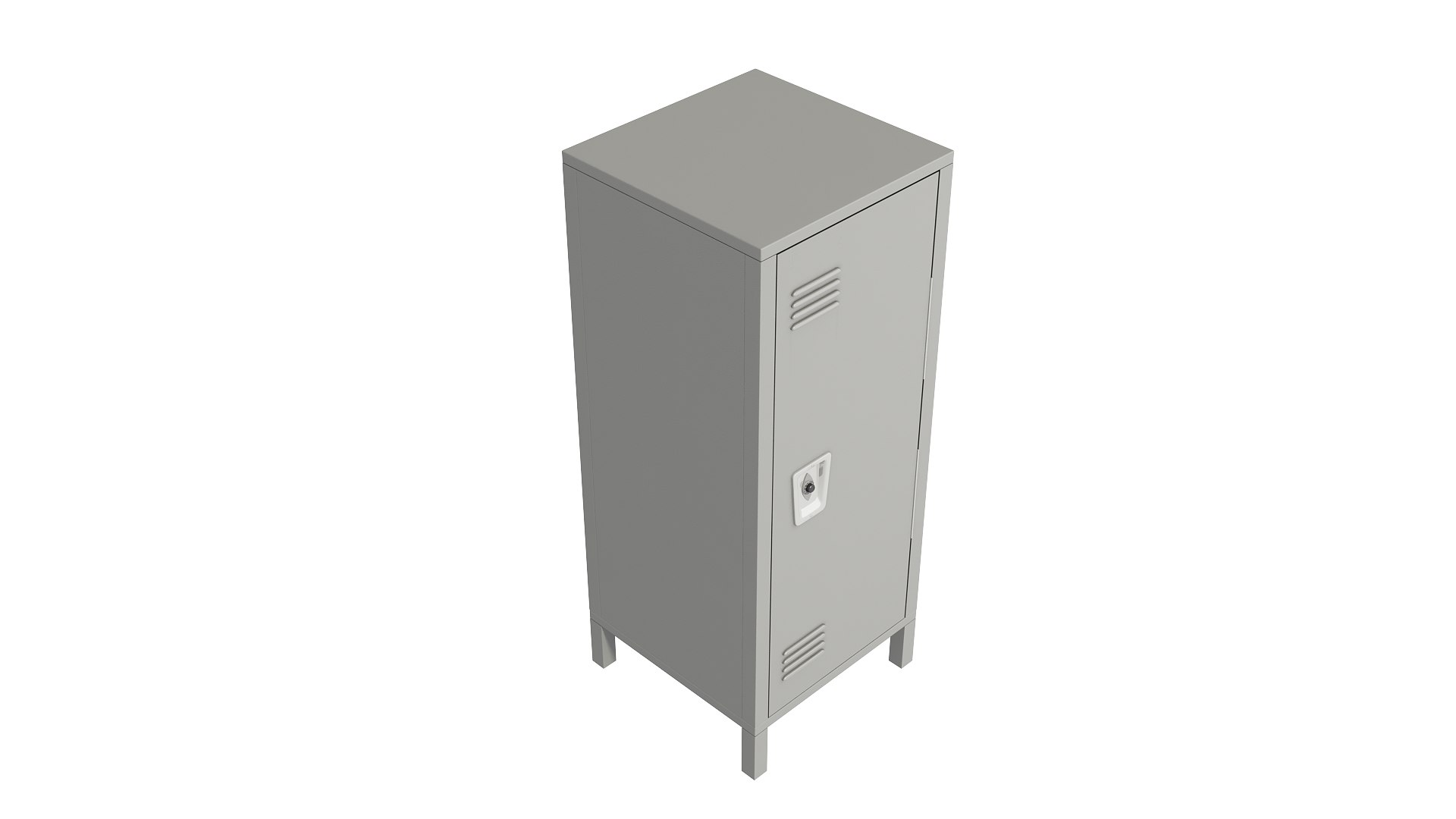 Steel Locker1 3D Model - TurboSquid 1958699