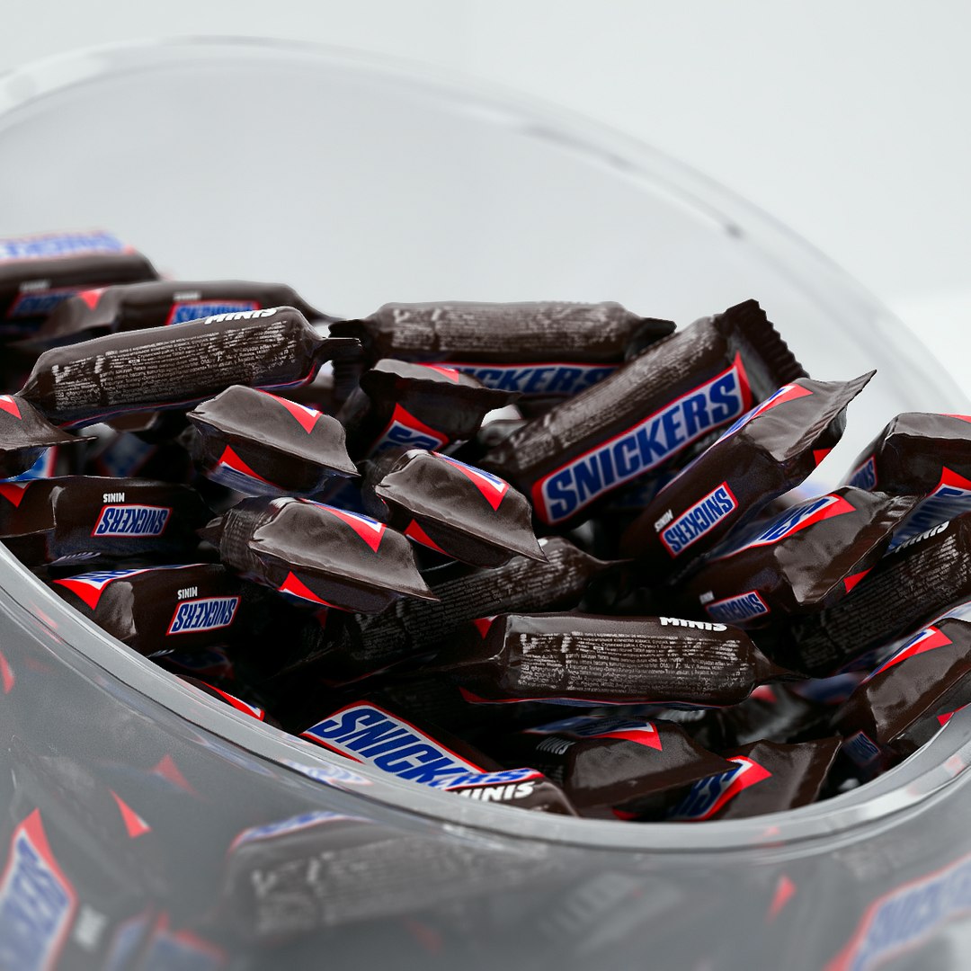 3d Snickers Minis