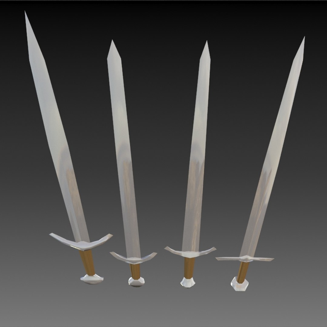 Swords Model - TurboSquid 1357357